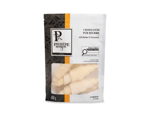 SIX FROZEN, READY-TO-BAKE CROISSANTS | Première Moisson